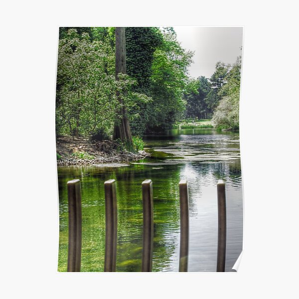 "The Lake - Kew Gardens" Poster by vickaz | Redbubble