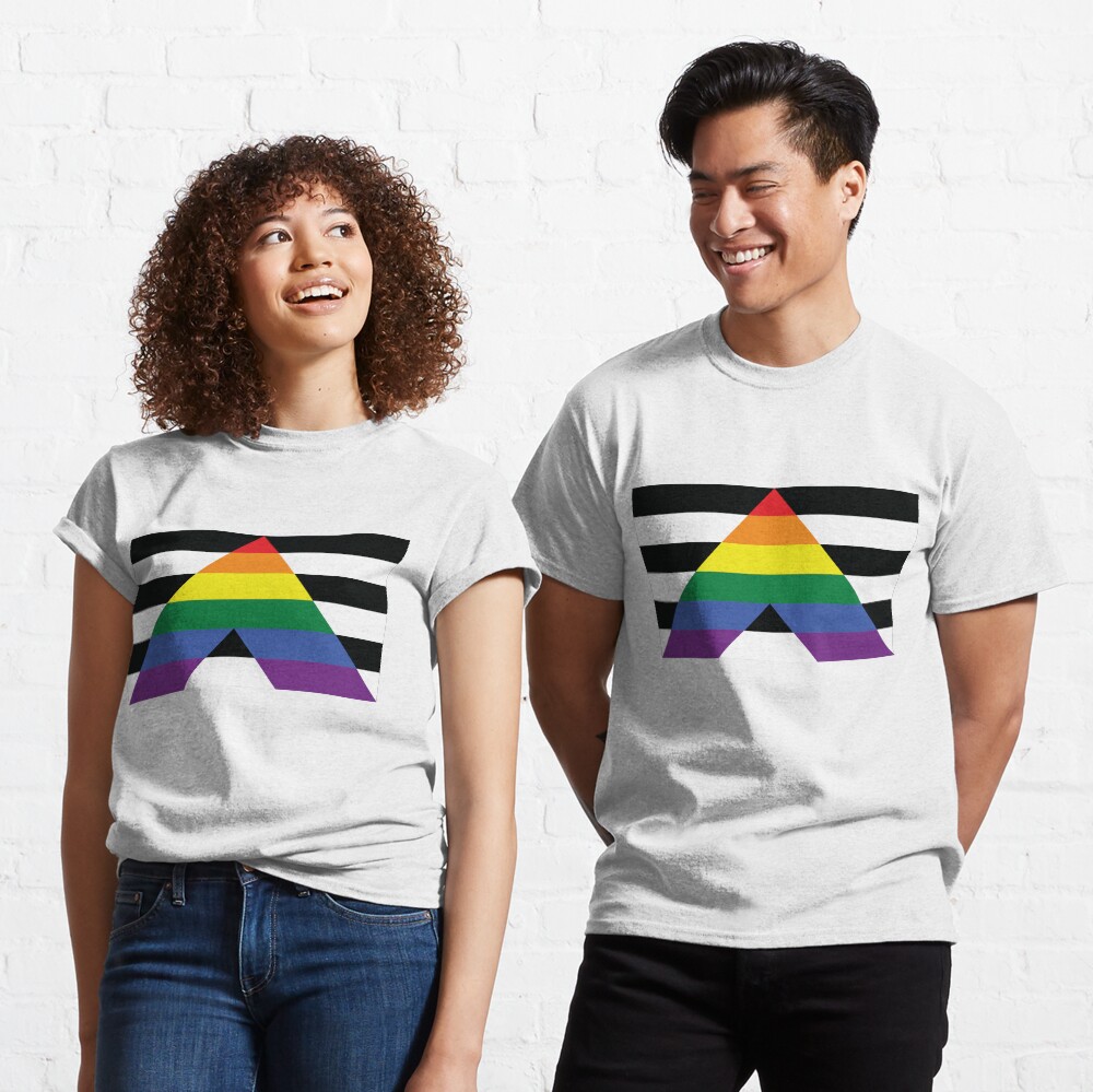 "Straight Ally Pride Flag" Sticker for Sale by lgbtshoppe | Redbubble