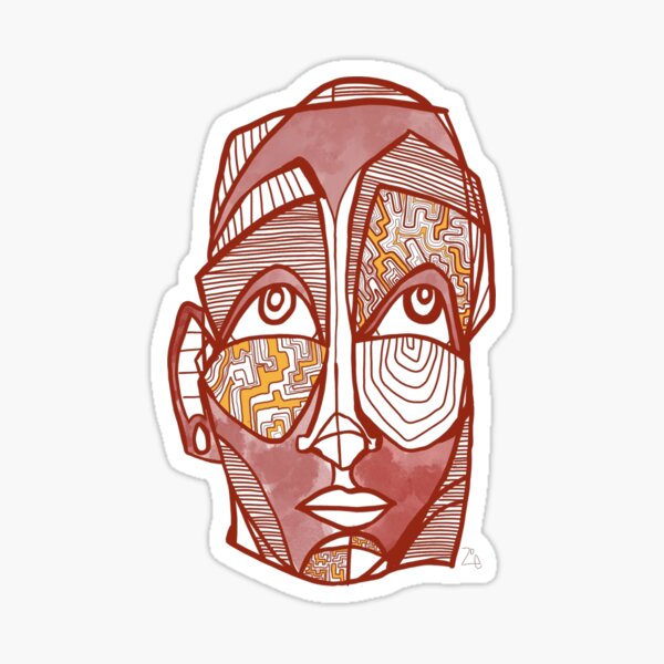 "bobble head " Sticker by Zoerenaeg | Redbubble