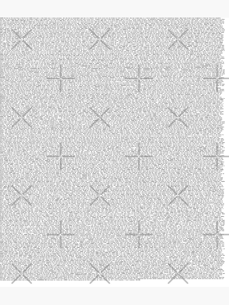 Shrek (2001) Entire Script Premium Matte Vertical Poster sold by ...