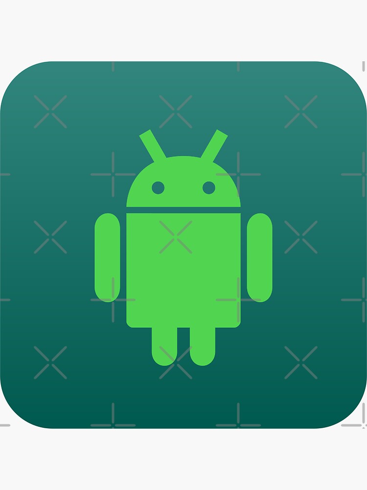 "Android Logo" Sticker by codedgar | Redbubble