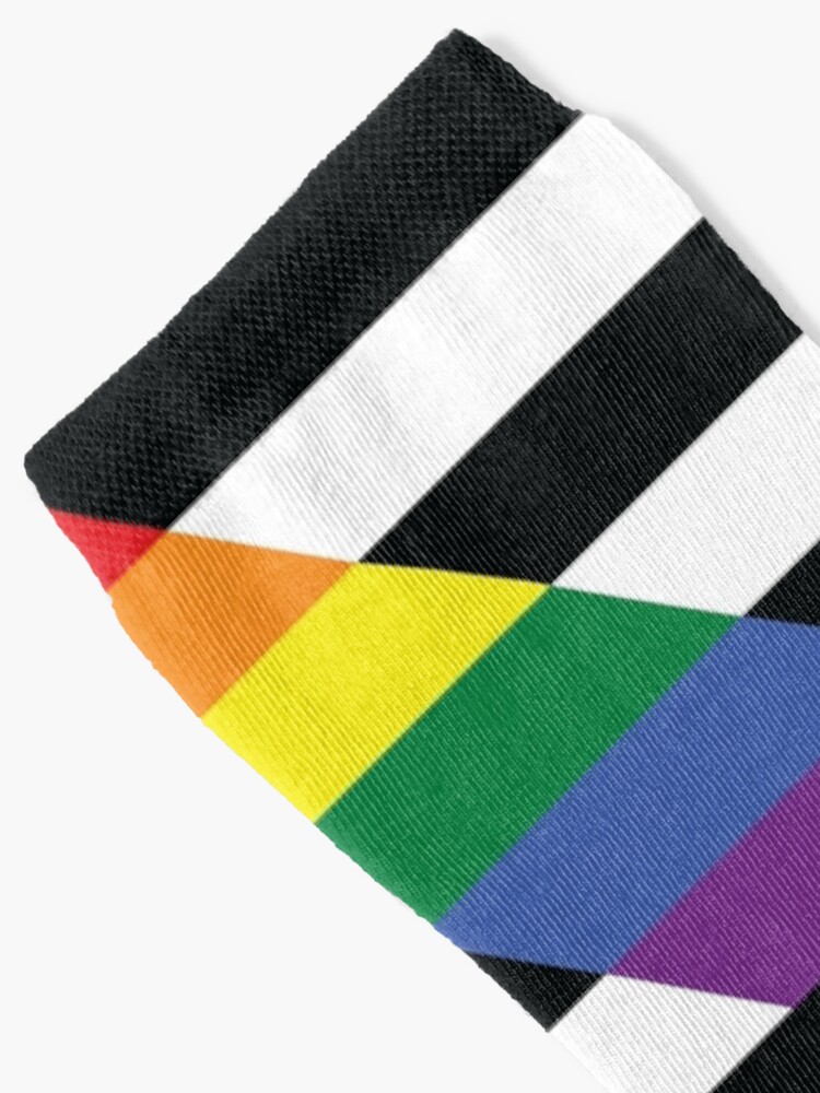 "Straight Ally Pride Flag" Socks for Sale by lgbtshoppe | Redbubble