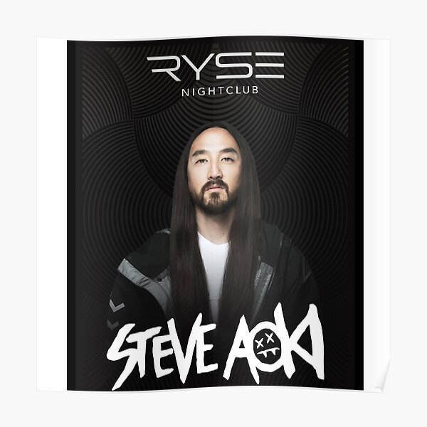Pósters: Steve Aoki | Redbubble