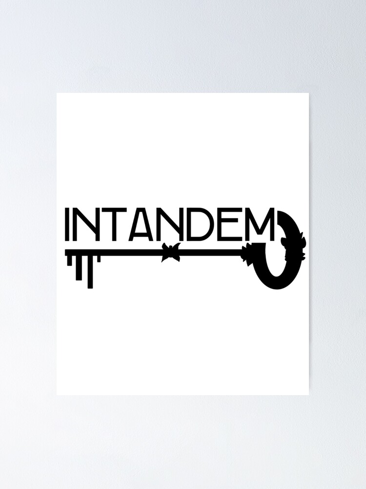 "Intandem: Logo" Poster by PetPyves | Redbubble