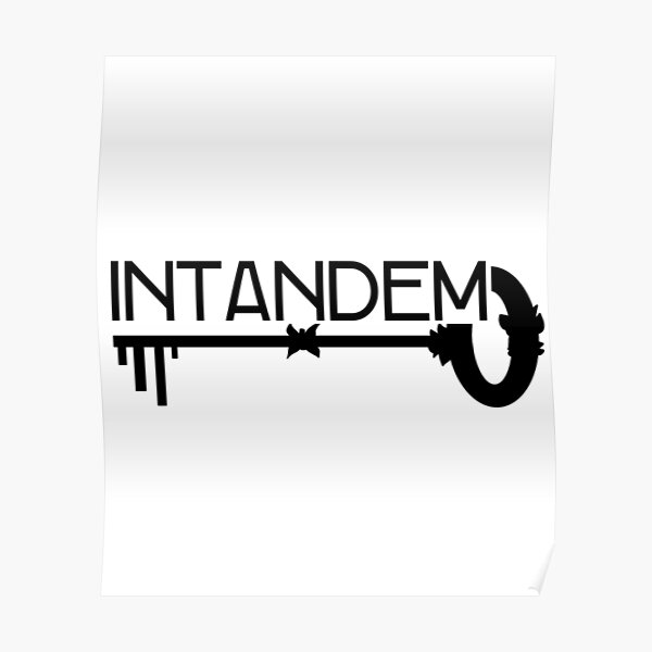 "Intandem: Logo" Poster by PetPyves | Redbubble