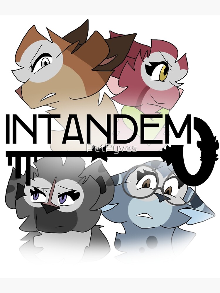 "Intandem: Character Logo" Poster by PetPyves | Redbubble