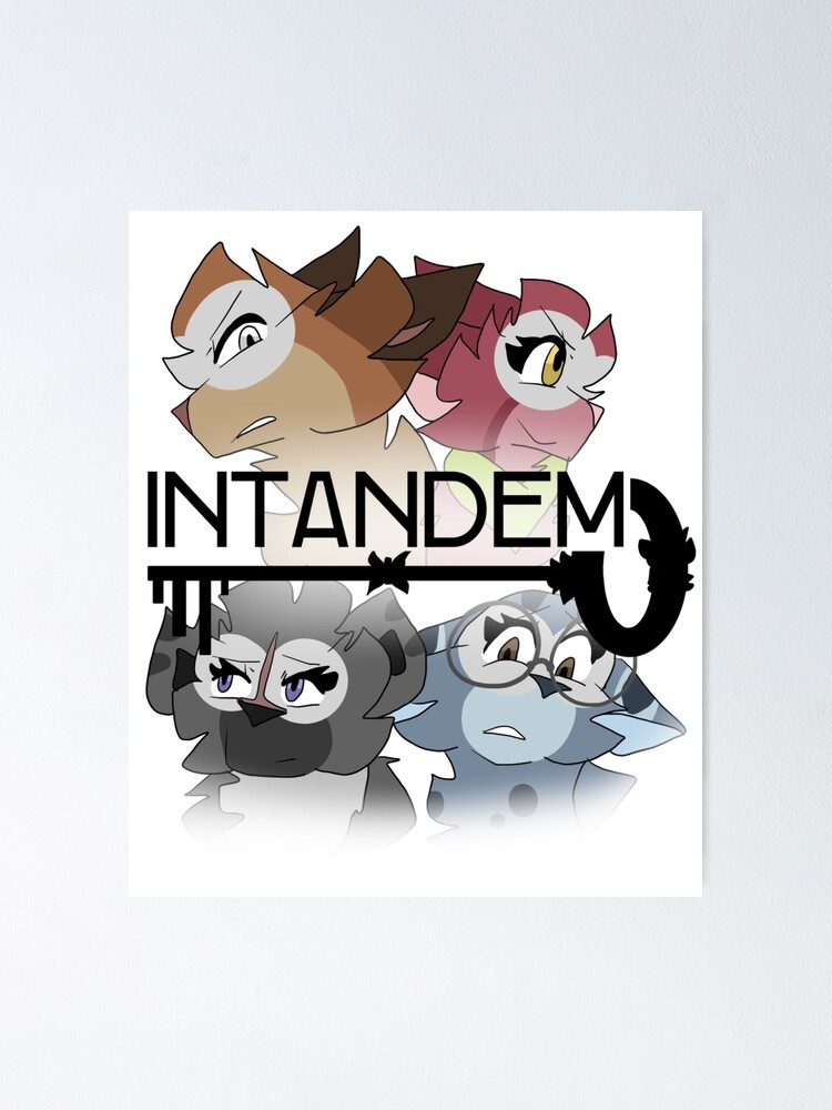 "Intandem: Character Logo" Poster by PetPyves | Redbubble