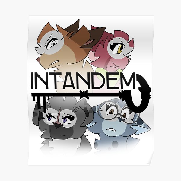 "Intandem: Character Logo" Poster by PetPyves | Redbubble