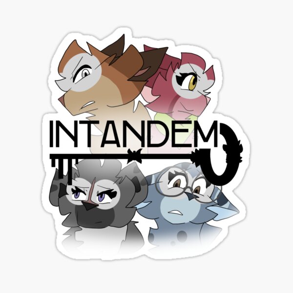 "Intandem: Character Logo" Sticker for Sale by PetPyves | Redbubble