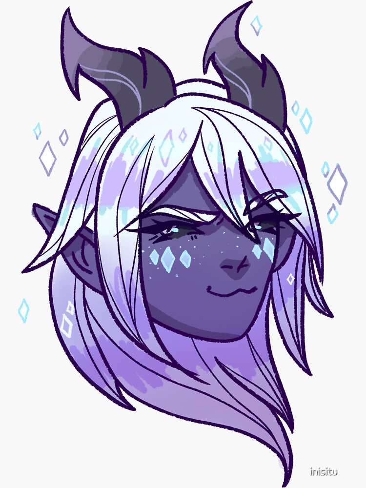 "Aaravos Chibi" Sticker for Sale by inisitu | Redbubble
