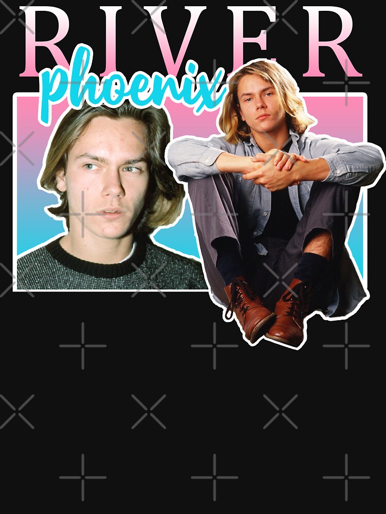 "River Phoenix" Essential T-Shirt for Sale by MissClaraBow | Redbubble