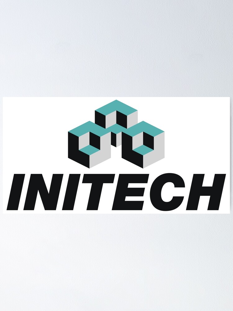 "Initech logo" Poster for Sale by dhyman | Redbubble