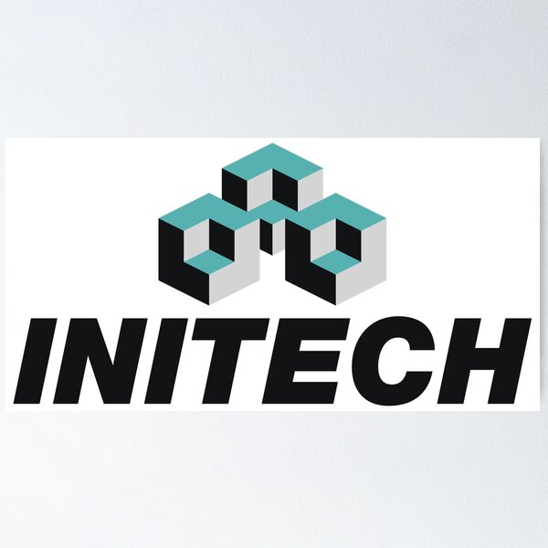 "Initech logo" Poster for Sale by dhyman | Redbubble