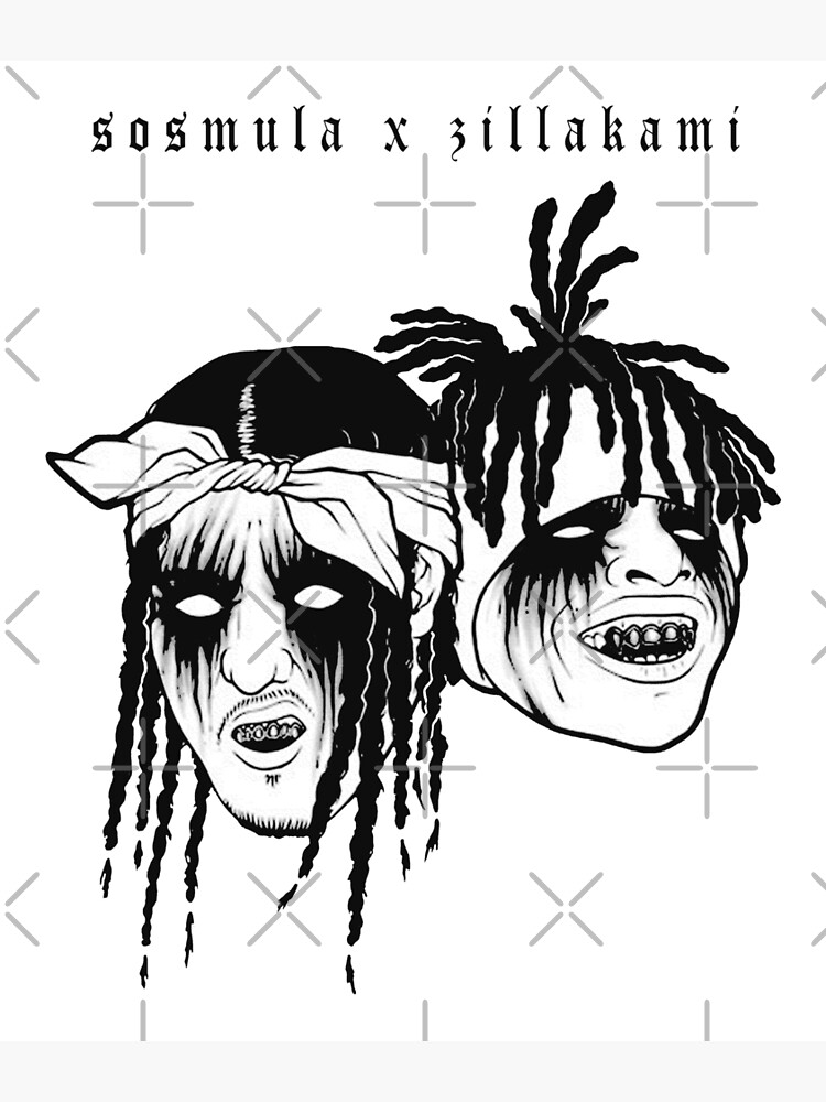 "Sosmula X Zillakami" Poster by Boyjames | Redbubble