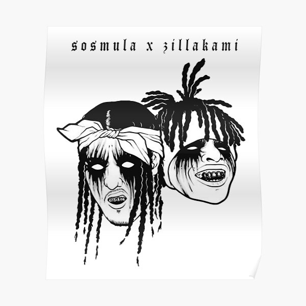 "Sosmula X Zillakami" Poster by Boyjames | Redbubble