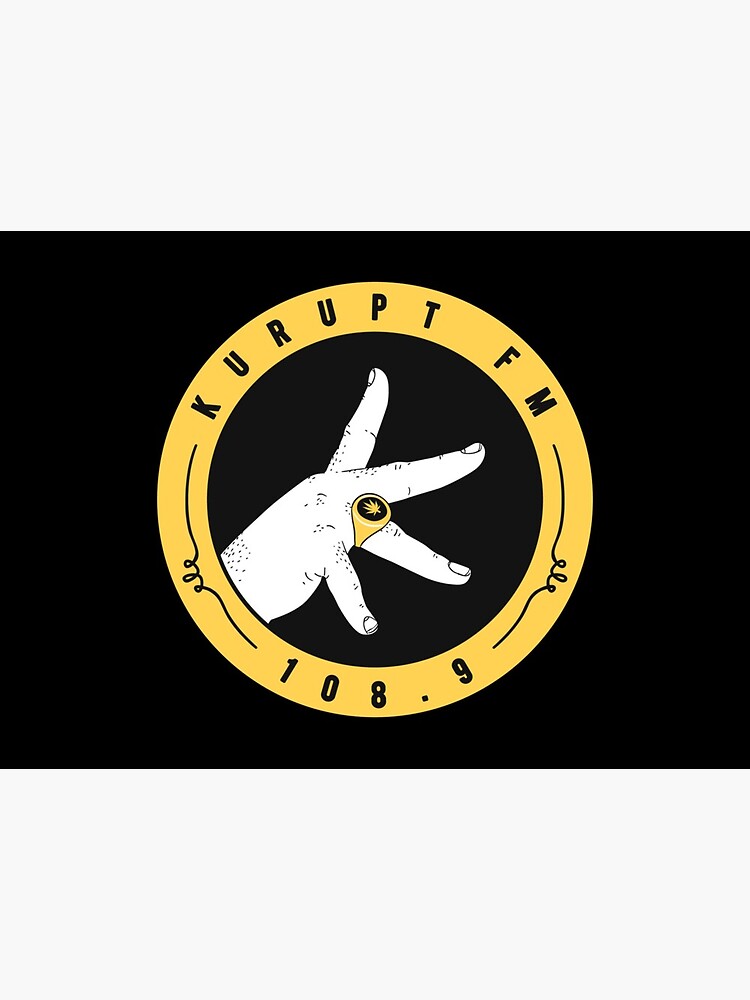 "BEST SELLER - Kurupt FM Logo" Art Print by KathyOwent | Redbubble