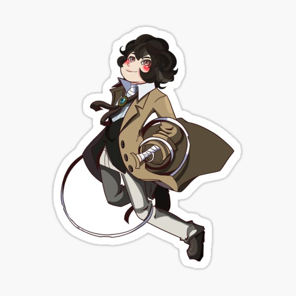 "Dazai Osamu " Sticker for Sale by Devvy-V | Redbubble