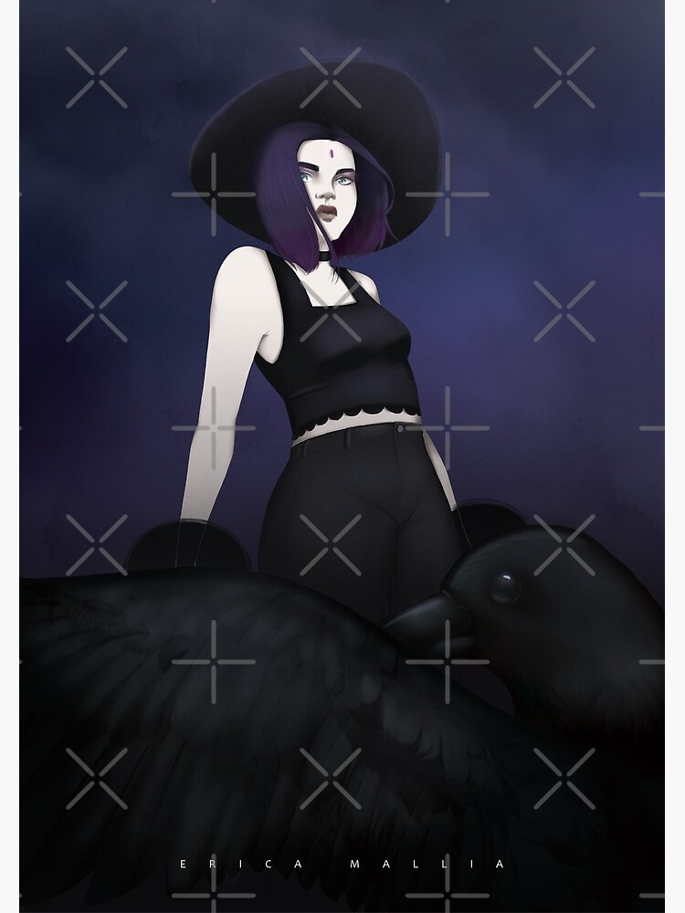 "Raven ~ Teen Titans" Poster for Sale by leartistiquette | Redbubble