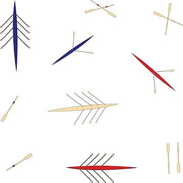 "Rowing Stickers" Sticker for Sale by CreativeBridge | Redbubble