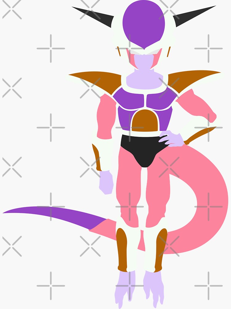 "Frieza First Form Minimalist" Sticker for Sale by ncoll36 | Redbubble