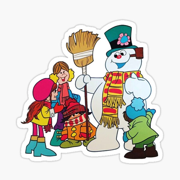 "Frosty and friens " Sticker by GSunrise | Redbubble