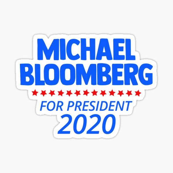 Michael Bloomberg Stickers | Redbubble