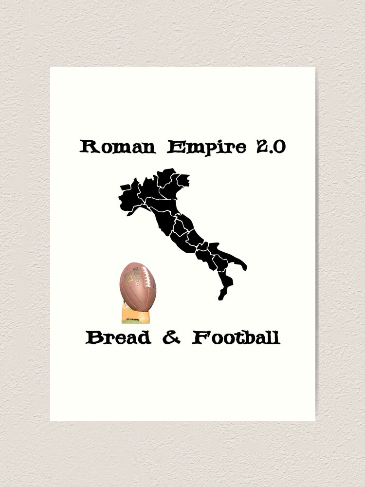 "Roman Empire 2.0 is USA Sports, NFL - Bread and Circuses Football ...