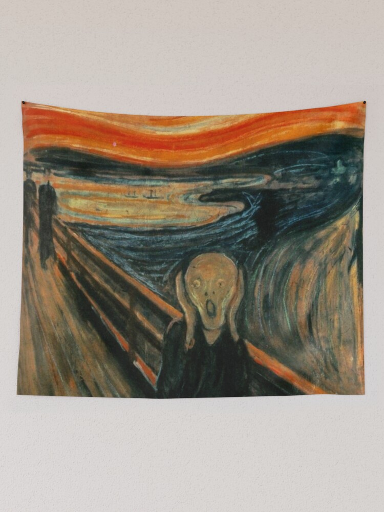 The Scream - Edvard Munch | Tapestry sold by Cammy Rubi Chewa | SKU ...