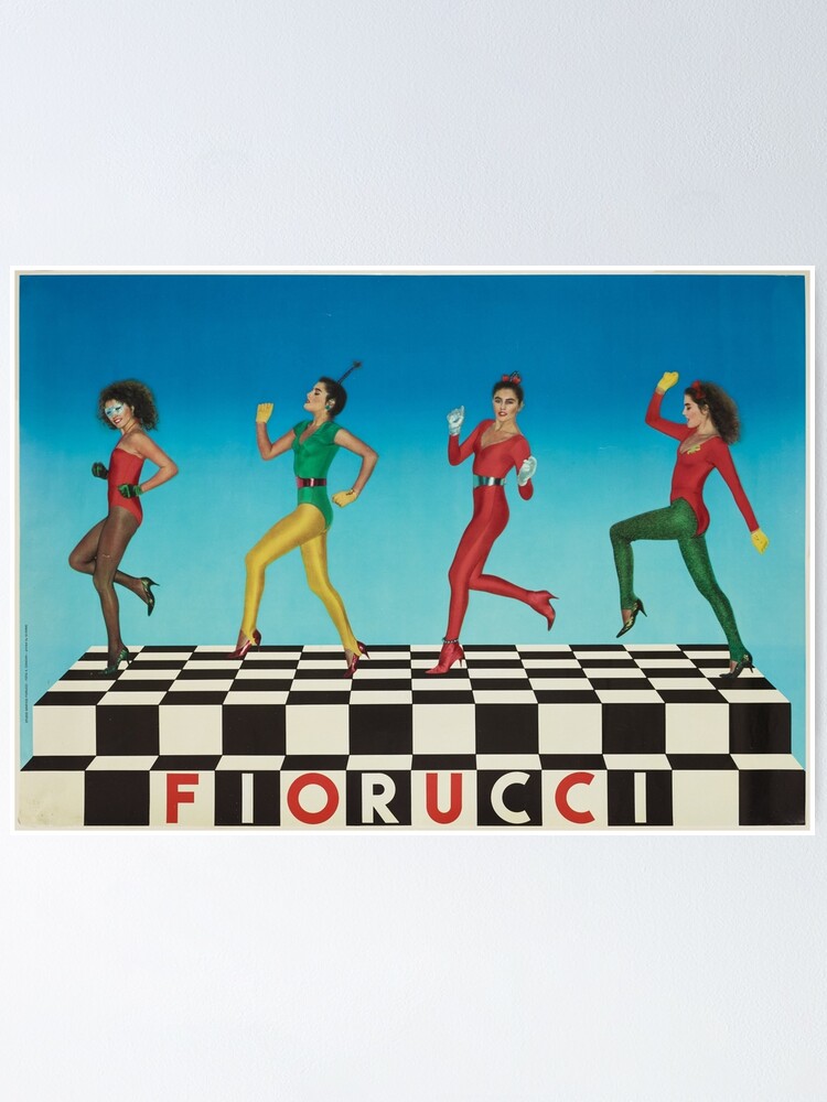 "Fiorucci" Poster by skylaraurelia | Redbubble