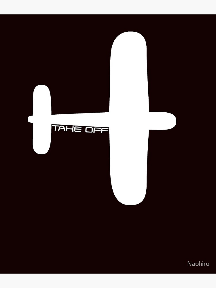 "Take off fly travel plane aviation" Poster by Naohiro | Redbubble