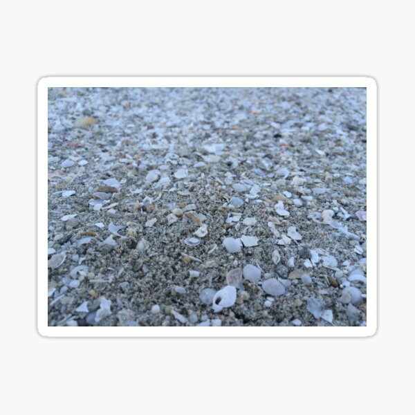 "beach sand " Sticker for Sale by crushlovers | Redbubble