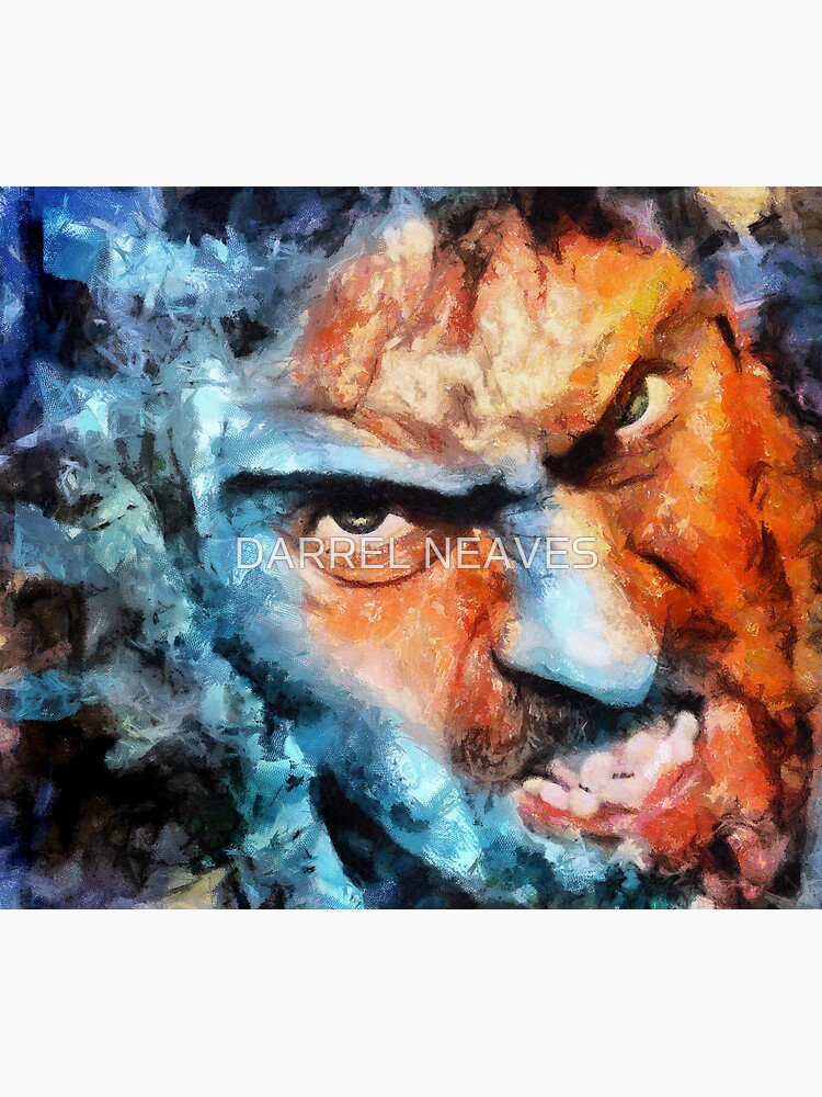 "anger - a self portrait " Poster for Sale by pluggarts | Redbubble