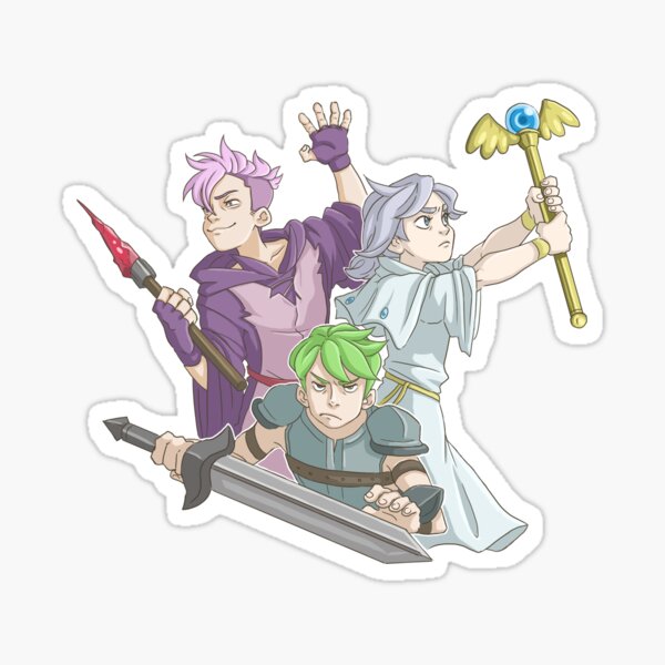 "Danplan RPG" Sticker for Sale by Sla-groom | Redbubble