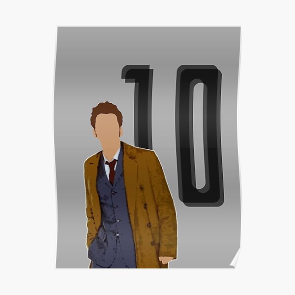 10th Doctor Posters | Redbubble