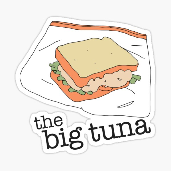"The Big Tuna" Sticker for Sale by MatteoDangMinh | Redbubble