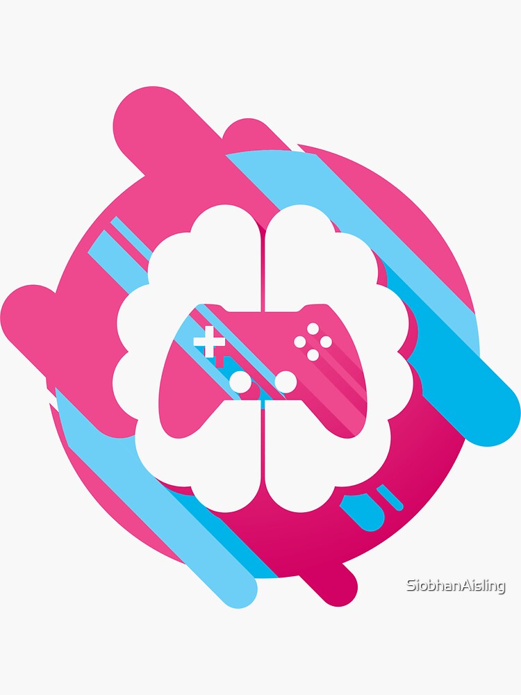 "Glitch Online Logo" Sticker by SiobhanAisling | Redbubble