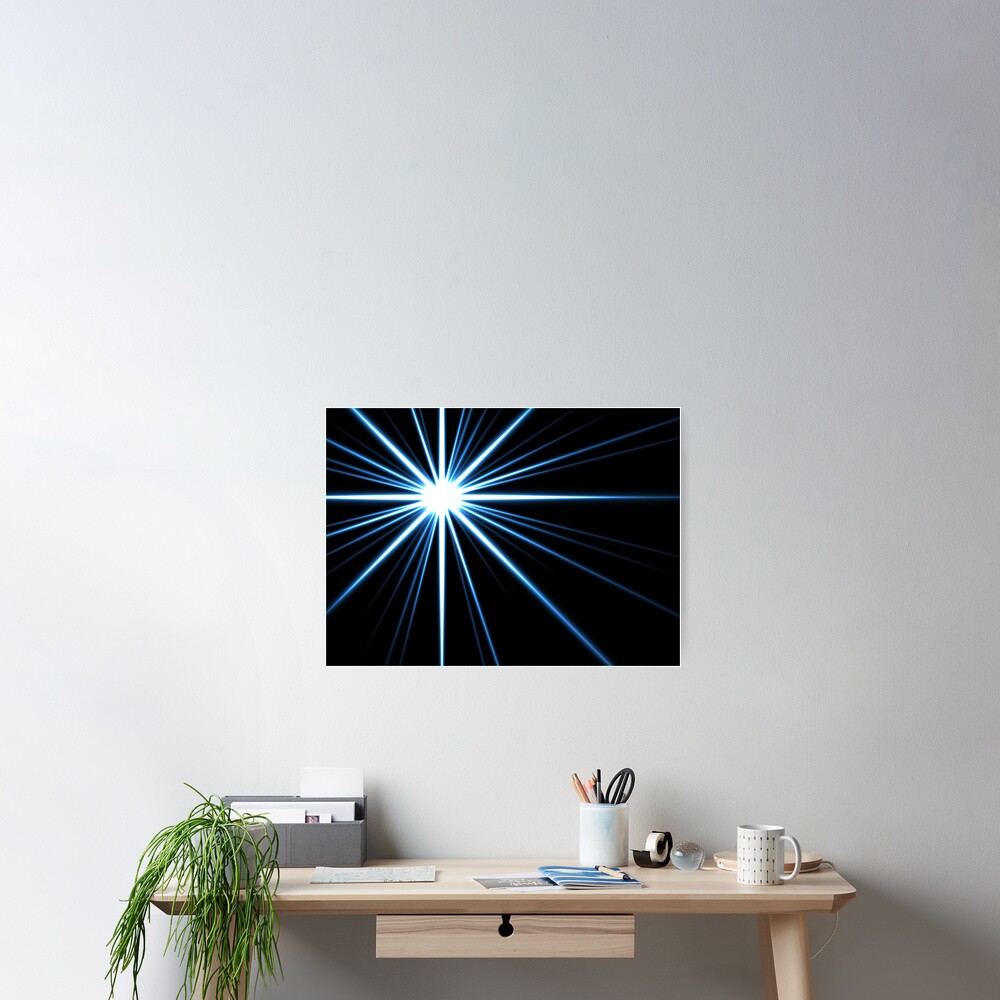 "abstract light rays" Poster for Sale by rajeshbac | Redbubble