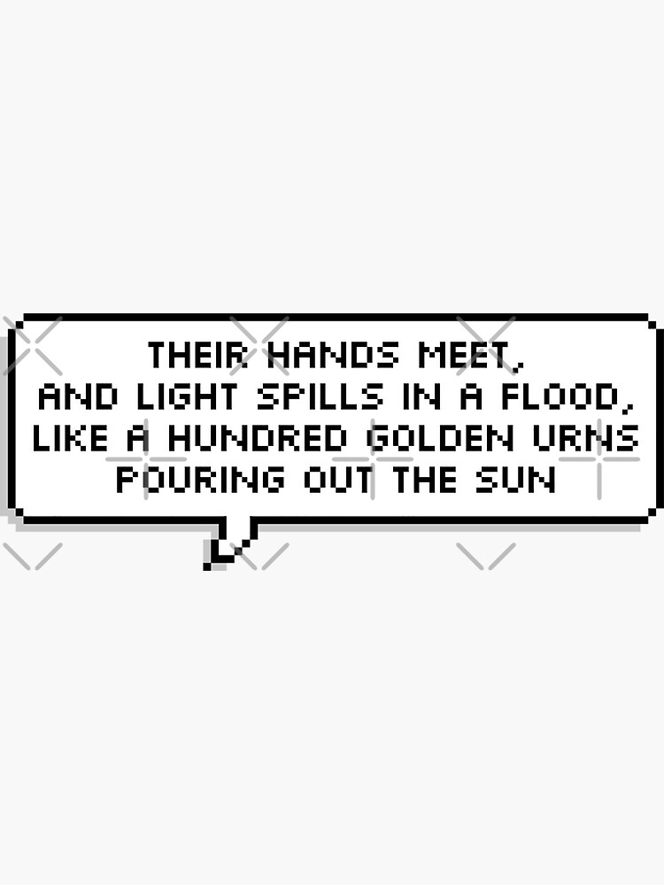 "Two Shadows - TSOA. " Sticker for Sale by Nicol4y | Redbubble