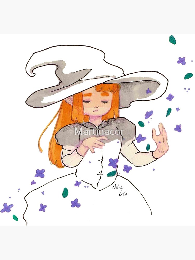 "Flower Witch" Poster by Martinacor | Redbubble