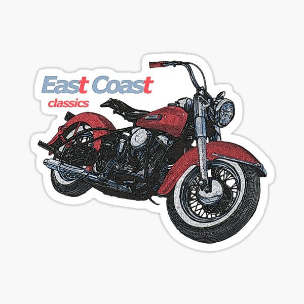 Harley Panhead Stickers | Redbubble