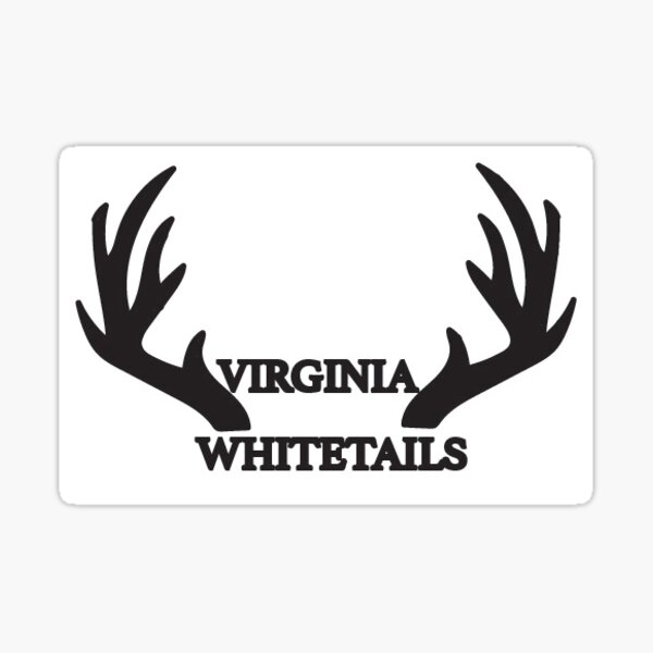 "[Official] Virginia Whitetails Logo" Sticker by nolanharris | Redbubble