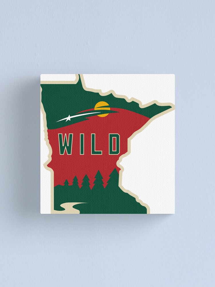 "MN Wild Outline" Canvas Print for Sale by AnnbleBee | Redbubble