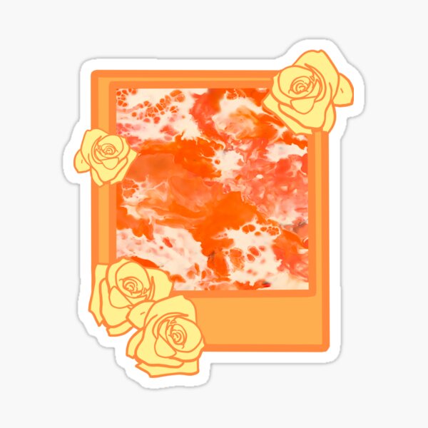 "Creamsicle Flow " Sticker by Gart-s | Redbubble