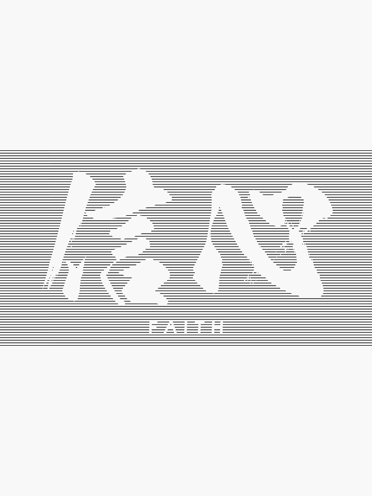 "Faith - Mandarin/Chinese Characters" Sticker by 4UDR3Y | Redbubble