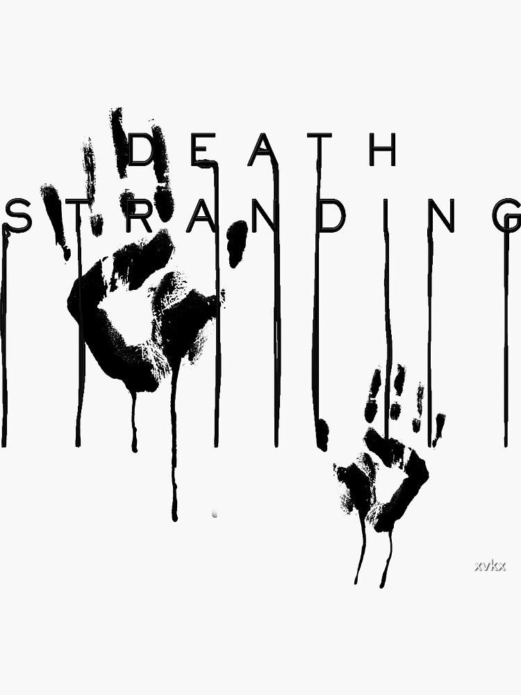 "Death Stranding hands Lou Sam Porter Hideo Kojima" Sticker by xvkx ...