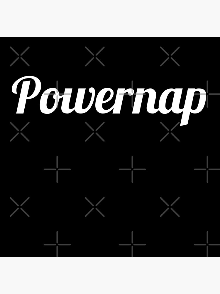 "Powernap" Poster for Sale by phys | Redbubble