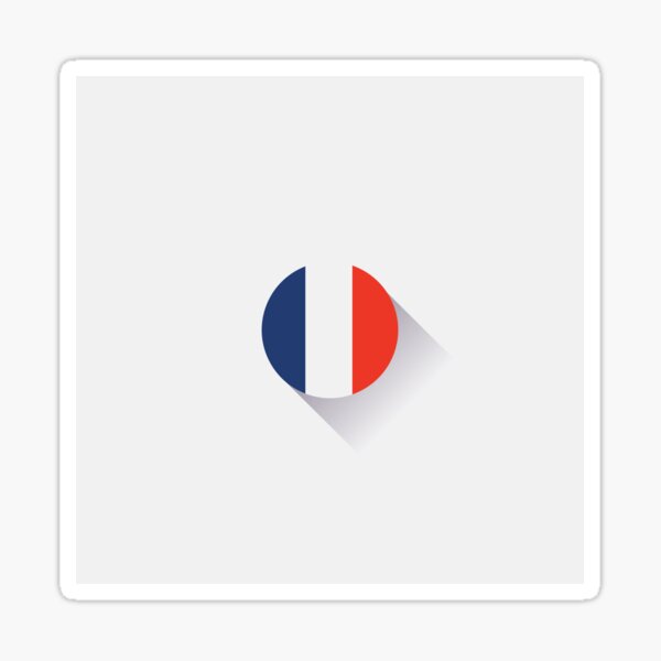 "France Flag" Sticker by artworkbyrihen | Redbubble