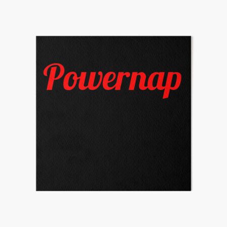 "Powernap" Art Board Print by phys | Redbubble