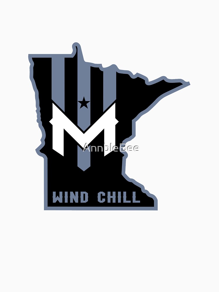 "Wind Chill MN Outline" T-shirt for Sale by AnnbleBee | Redbubble | mn ...