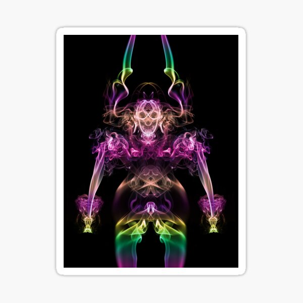 "Alien Viking Warrior 1" Sticker by silversnapper1 | Redbubble